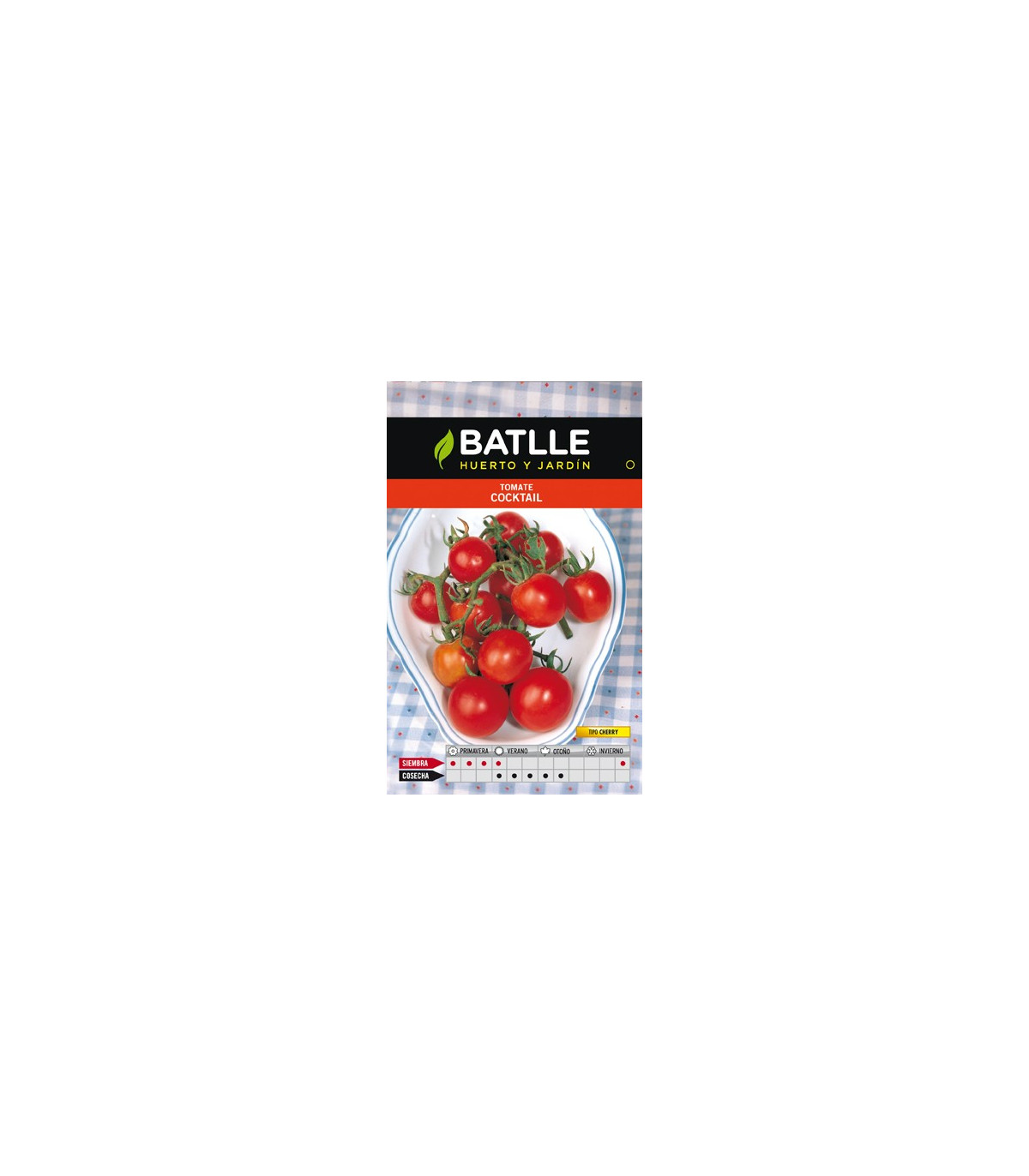 Semillas huerta y aromáticas BATLLE TOMATE MINI BELL (TIPO CHERRY ...